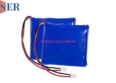 China Custom Design CP405050-2S Battery Pack 6.0V 2500mAh Primary Lithium Battery for sale