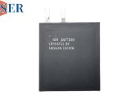 China 3.0V Ultra Thin LiMNO2 Battery CP114752 - 540mAh Capacity, 1.1mm Thickness for IoT Devices for sale