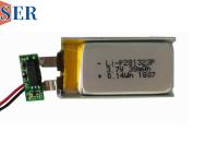 China LP281323 3.7V 38mAh Rechargeable Lithium Polymer Battery with FPC Cable for Wireless Earphone for sale