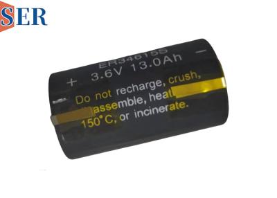 China SER High Temperature ER34615S Li SOCl2 Battery 3.6V 13000mAh -55 to 165°C for sale