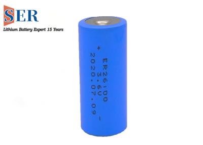 China SER ER26100 Li-SOCL2 Battery 26x100mm 13000mAh 3.6V High Temperature -40-165℃ for sale