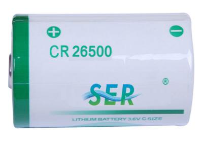 China CR26500 C Size Lithium MNO2 Battery 5000mAh 3.0V for Smart Water Meters and Industrial Devices for sale