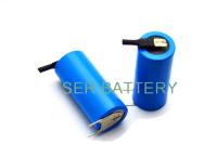 China Lithium Dry Cell Battery ER17335M 3.6V 1900mAh High Power LiSOCl2 with Solder Pins for sale
