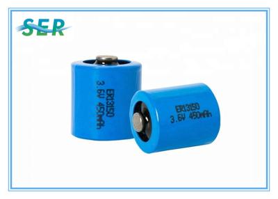 China ER11120 3.6V 100mAh Lithium Thionyl Chloride Battery for Gas Meters - 11.5mm Diameter, 10 Year Storage Life for sale