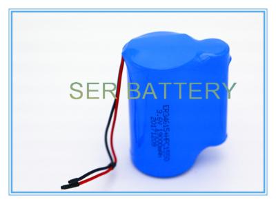 China 3.6V ER34615 Li-SOCl2 High Current Battery with HPC1550 Hybrid Pulse Capacitor, 50mm Length, 15.1mm Diameter for sale