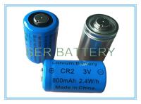 China CR15270/CR2 3.0V Lithium Manganese Dioxide Battery - 850mAh Capacity, 15.5mm Diameter for Flashlights and Cameras for sale