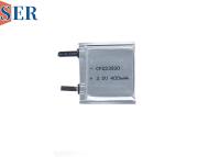 China Custom Non-rechargeable LiMnO2 Pouch Cell Battery CP223830 3.0V 400mAh for Wearable Devices for sale
