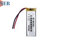 China Custom 801350 500mAh 3.7V Li-Polymer Pouch Cell Battery with PCB Protection for sale