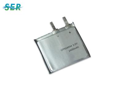 China CP504644 Ultra Thin Primary Lithium Battery 3.0V 2400mAh for RFID and IoT Applications for sale