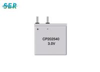 China CP202540 3.0V 350mAh Flexible Ultra Thin Battery for Electronic Locks - 2.0x25.5x40.5mm Dimensions for sale