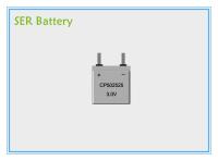 China CP502525 3.0V 550mAh Flexible Thin Lithium Battery for RFID, Smart Tags and Electronic Toys for sale