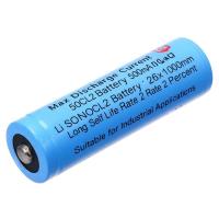 China Li SOCL2 Battery 13000mAh 3.6V 26x100mm Long Self Life 2% for Industrial Applications for sale
