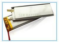 China 583040 Ultra Thin Lithium Polymer Battery 3.7V 700mAh 5.8x30x40mm Rechargeable Lipo Cell for sale