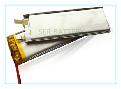 China 583040 Ultra Thin Lithium Polymer Battery 3.7V 700mAh 5.8x30x40mm Rechargeable Lipo Cell for sale