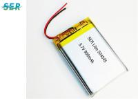 China Lipo AA Lithium Polymer Rechargeable Battery Pack 1000mAh 504545 High Energy Density for sale