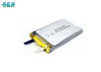 China 3.7 V Rechargeable Lithium Polymer Battery 1500mAh 604060 For Notebook Computer for sale