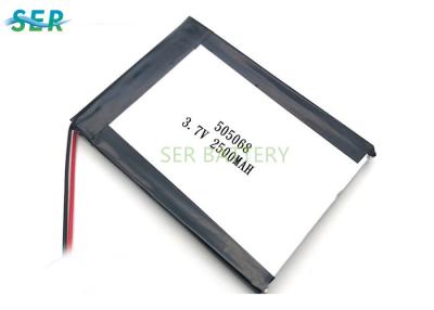 China Customized Lipo Lithium Polymer Battery 505068 3.7V 1800mAh with Long Cycle Life for Digital Cameras for sale