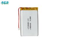 China 3.7V 4000mAh Flat Lithium Polymer Battery Pack 8x50x83mm for Medical Equipment for sale