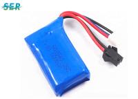 China 7.4V 800mAh 25C Li-Po Drone Battery Pack 602540 Dimensions for RC Helicopters and UAV Systems for sale