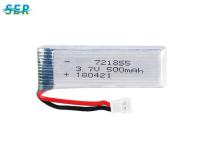 China Intelligent RC Clipo Battery Pack 20C 721855 3.7V 500mAh High Discharge Lithium Polymer Battery for sale
