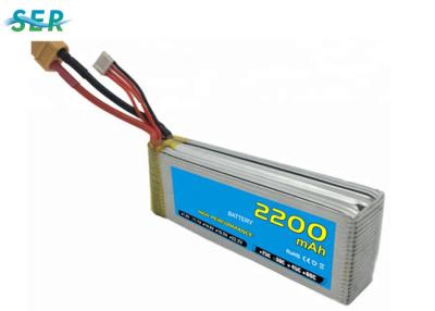 China Square Shape RC LiPo Battery 25C 11.1V 2200mAh for Cars, Drones and Helicopters for sale