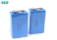 China ER9V 1200mAh 9V Lithium Thionyl Chloride Battery with 10.8V Output and -55°C to +85°C Operating Range for sale