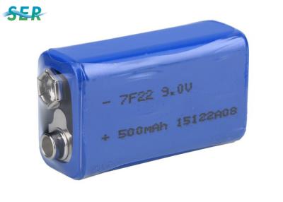 China 9V 600mAh Lithium-Ion Rechargeable Battery for Door Control Systems - 7.4V Nominal Voltage, 10-Year Storage Life for sale