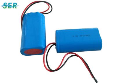 China 18650 LiFePO4 Lithium Battery 3.2V 3000mAh for Underground Lighting and Solar Applications for sale