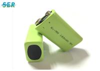 China 9V 180mAh NiMH Rechargeable Battery for Smoke Detectors - 10 Year Storage Life, Military Certified for sale