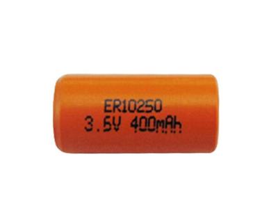 China ER10250 400mAh 3.6V Lithium Thionyl Primary Cell for Automatic Meter Reading -55°C to +85°C for sale