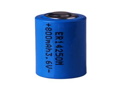 China 3.6V LS14250M Li-SOCl2 Lithium Primary Battery 1/2AA 800mAh for CNC Machine Tools for sale