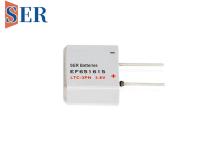 China 400mAh 3.6V EF651615 Prismatic LiSOCL2 Battery with 4 U Solder Pins for sale