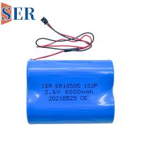 China ER14505 LiSOCl2 Battery Pack 3.6V 7.2V 10.8V 2/3A Size Lithium Metal Battery for sale