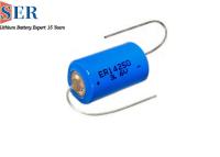 China 3.6V Lithium Thionyl Chloride Battery 1/2AA ER14250S 600mAh High Temperature 150°C Long Life for sale
