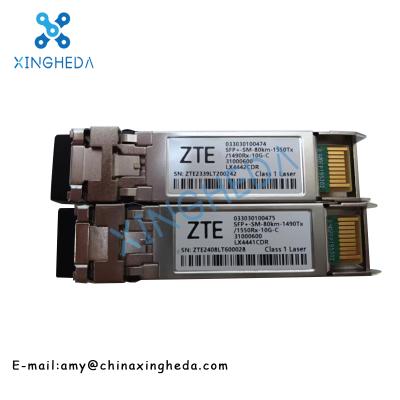 China ZTE 033030100474 SFP+-SM-80KM-1550Tx LX4442CDR Optical Module for sale