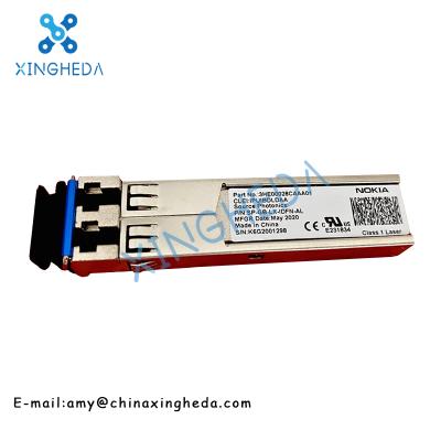China NOKIA 3HE00028CAAA01 SFP-GIGE-LX-LC ROHS 6/6 DDM-40/85C transceiver for sale