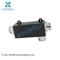 China RF 1 in 2 out wide band DIN Connector Hybrid Combiner 3dB Bridge Coupler for sale