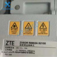China GSM UMTS BTS Equipment ZTE ZXSDR BTS Equipment Zte Rru 8862 S2100 D6A 4G B1TD-LTE FDD for sale