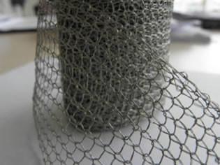 China Industrial Knitted Wire Mesh for High-Temperature and Corrosive Applications - Stainless Steel, Copper, and Monel Materials for sale