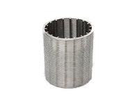 China Wedge Wire Screen with 25 Micron to 25mm Slot Openings for Industrial Filtration and Separation for sale