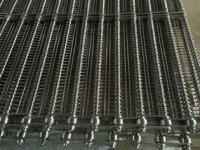 China Custom Wire Ring Conveyor Belt - Stainless Steel Mesh with Positive Drive System for Industrial Applications for sale