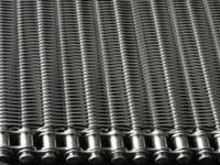 China Custom Wire Ring Conveyor Belt - Stainless Steel Mesh with Positive Drive System for Industrial Applications for sale