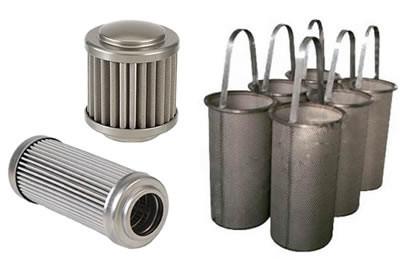 China Stainless Steel Filter Elements with 3-60 Micron Ratings for Chemical Fiber and Industrial Filtration Applications for sale