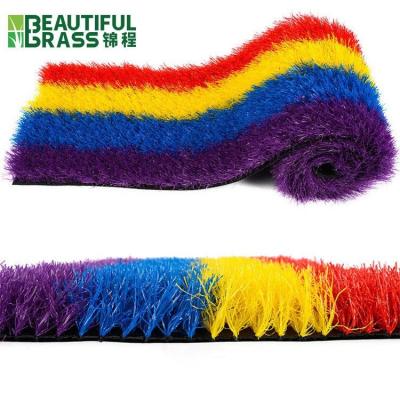 China High Quality And Latest Design Fire Resistant Runway Artificial Grass Lawn Garden Landscaping Artificial Grass for sale