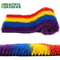 China 35mm Artificial Grass Turf Synthetic Custom For Home Garden Decoration for sale
