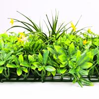 China Wholesale Cheap Price Decorative Green Artificial Plant Wall Green Plant Backdrop For Party Decor for sale