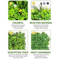 China Direct Wholesale Good Quality Green Artificial Flower Wall Plant Jungle Style Vertical Wall Plant Artificial for sale