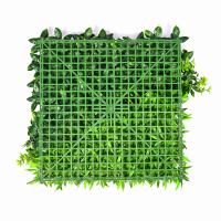 China Wholesale Price Custom Flexible And Wear-Resistant Artificial Green Plant And Grass Flower Wall for sale