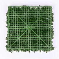 China New Arrival Best Prices Artificial Wall Hanging Plant Green Grass Wall Artificial Plants And Flowers Grass Wall Backdrop for sale