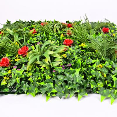 China Good Quality Cheap Price Artificial Plant Wall Features Fireproof And Waterproof Artificial Wall Plants for sale